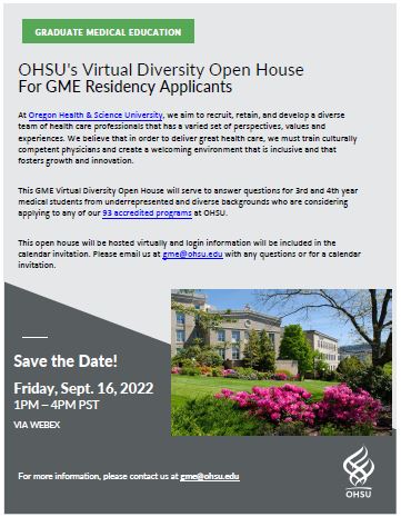 Residency Programs | OHSU